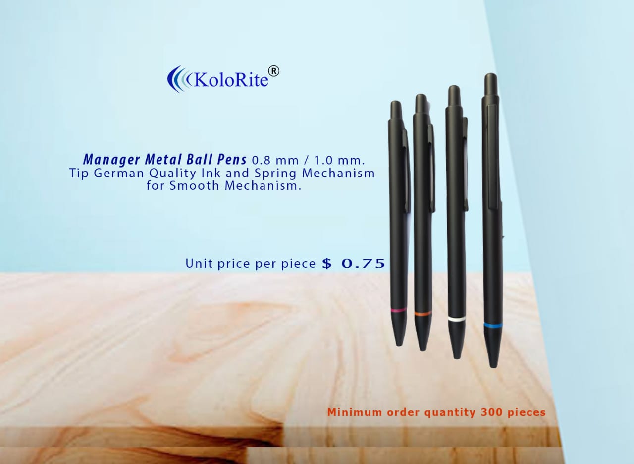 Manager Metal ball pens